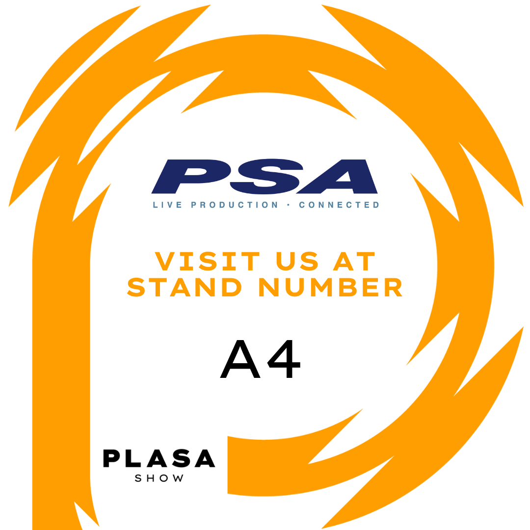 We're going to PLASA – Production Services Association