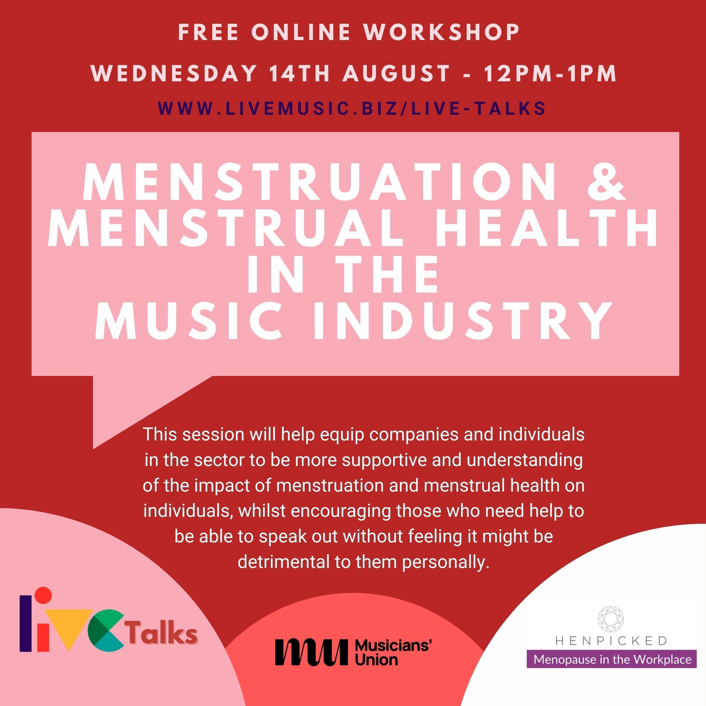Menstruation & Menstrual health in the Music Industry – Production ...